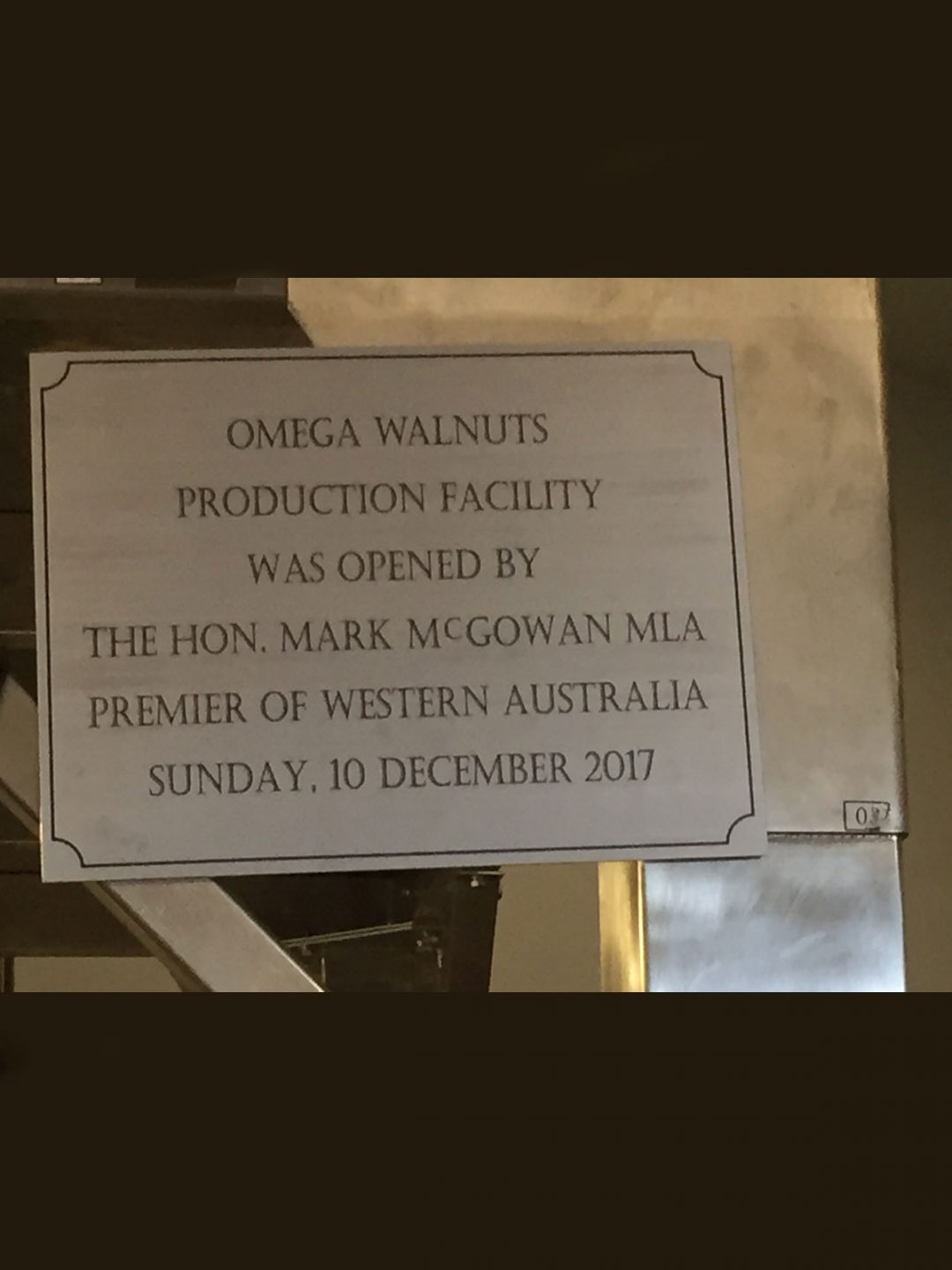Official Opening – Omega Walnuts, Western Australia - Australian Walnut ...